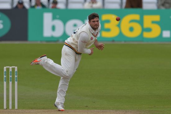 Ryan Pringle Following Through During Specsavers Editorial Stock Photo ...