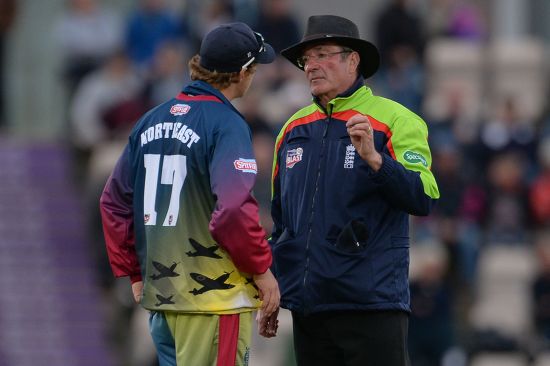 Kent Captain Sam Northeast Discussion Umpire Editorial Stock Photo ...