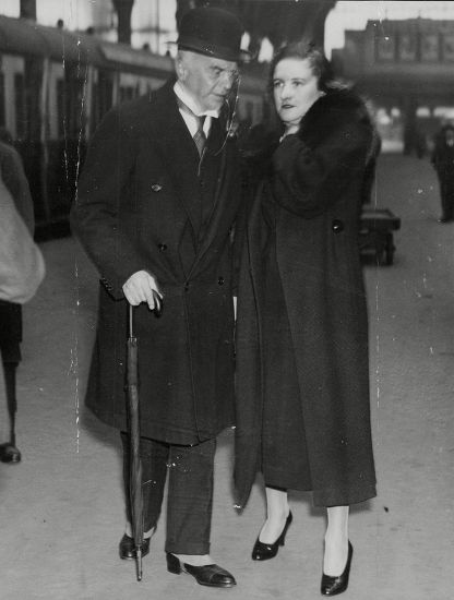 Frank Vospers Sister Marjorie Vosper Richard Editorial Stock Photo ...