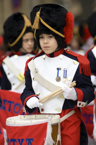 Young Basque Children Wearing Colourful Traditional Editorial Stock ...