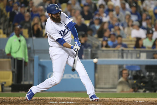 Los Angeles Dodgers Left Fielder Scott Editorial Stock Photo - Stock ...