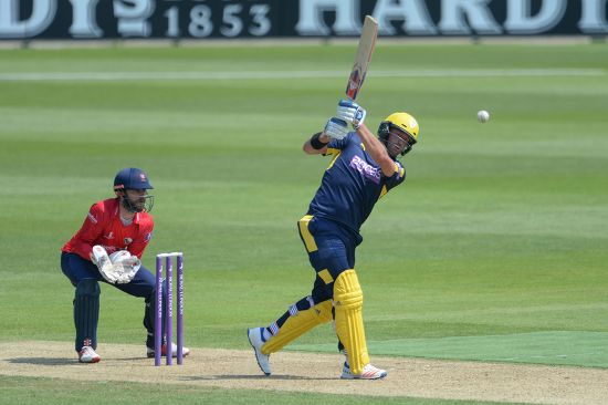 Hampshire Captain Sean Ervine During Royal Editorial Stock Photo ...