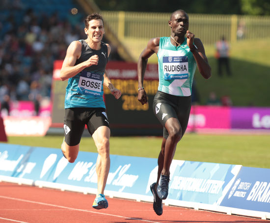 David Rudisha Ken Michael Rimmer Gbr Editorial Stock Photo - Stock ...