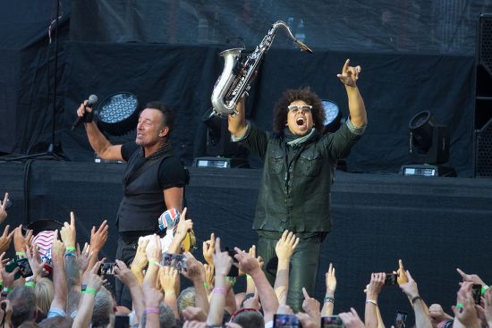 Bruce Springsteen Jake Clemons Right E Editorial Stock Photo - Stock ...
