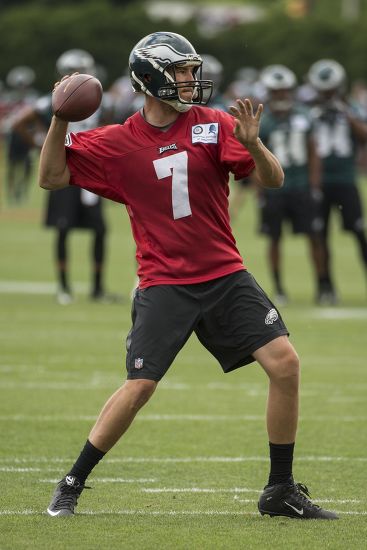 Philadelphia Eagles Quarterback Sam Bradford 7 Editorial Stock Photo ...