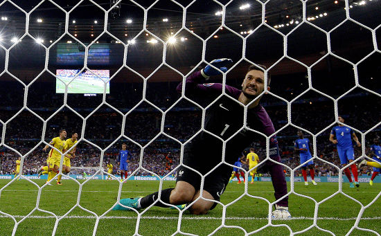 France Goalkeeper Hugo Lloris Looks Back Editorial Stock Photo - Stock ...