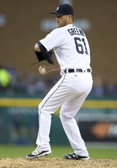 Detroit Tigers Pitcher Shane Greene 61 Editorial Stock Photo - Stock ...