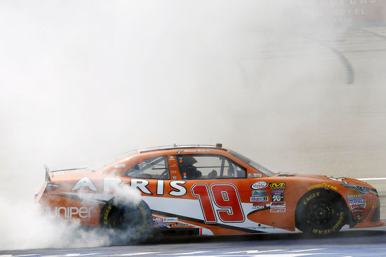 Daniel Suarez 19 Does Burn Out Editorial Stock Photo - Stock Image ...