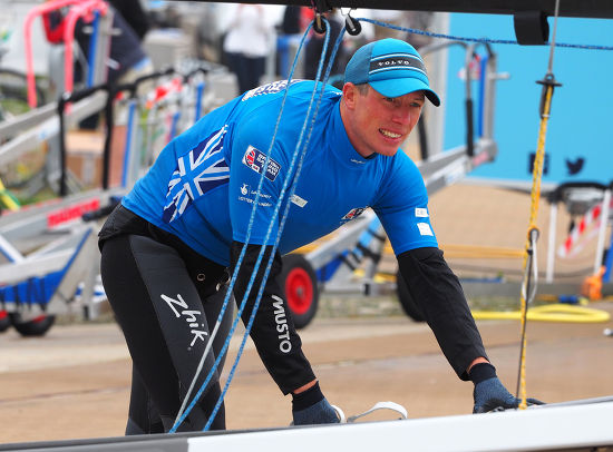 Bronze Stuart Bithell Team Gb 49er Editorial Stock Photo - Stock Image ...