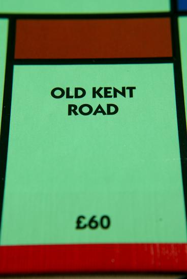 Waddingtons Monopoly Old Kent Road Square Editorial Stock Photo - Stock ...