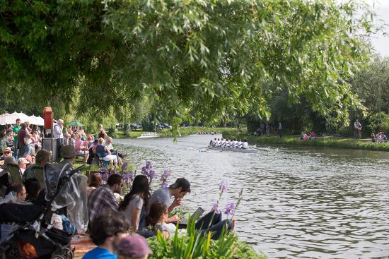Cambridge University May Bumps Rowing Race Editorial Stock Photo ...