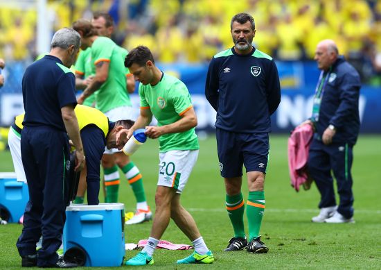 Republic Ireland Assistant Manager Roy Keane Editorial Stock Photo ...