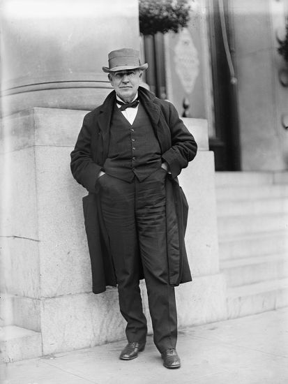 Thomas Edison Portrait Circa 1911 Editorial Stock Photo - Stock Image ...