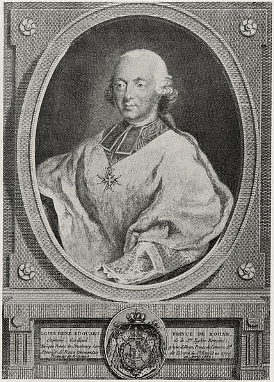Cardinal De Rohan Louis Rene Edouard Editorial Stock Photo - Stock ...
