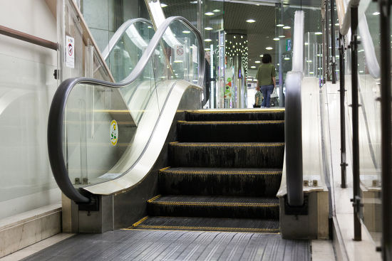 Worlds Shortest Escalator Basement Level Mores Editorial Stock Photo ...