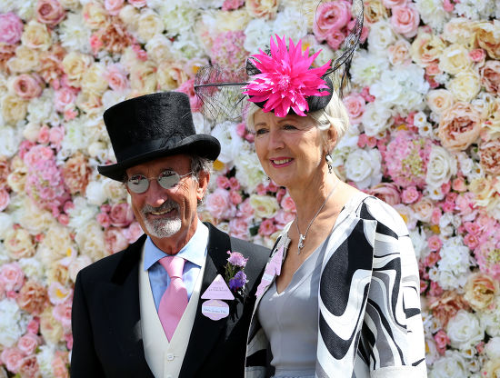 Formula One Pundit Eddie Jordan Poses Editorial Stock Photo - Stock ...