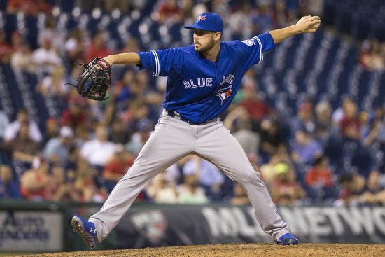 Toronto Blue Jays Relief Pitcher Chad Editorial Stock Photo - Stock ...