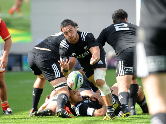 Sam Nock New Zealand Gets Ball Editorial Stock Photo - Stock Image ...