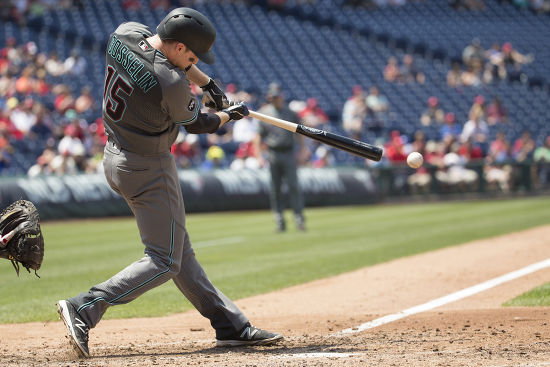 Arizona Diamondbacks First Baseman Phil Gosselin Editorial Stock Photo ...