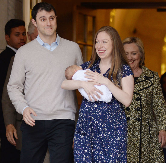 Marc Mezvinsky Chelsea Clinton Aidan Clinton Editorial Stock Photo ...