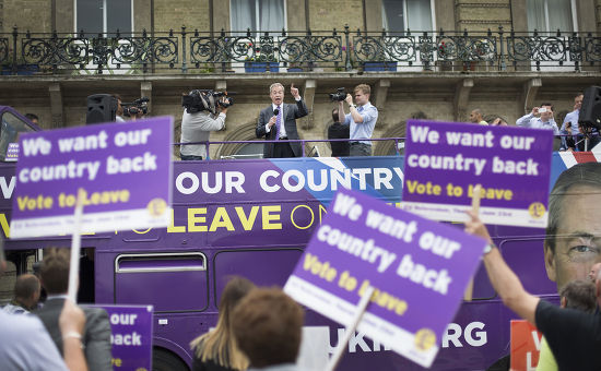 Ukip Party Leader Nigel Farage Seen Editorial Stock Photo - Stock Image ...