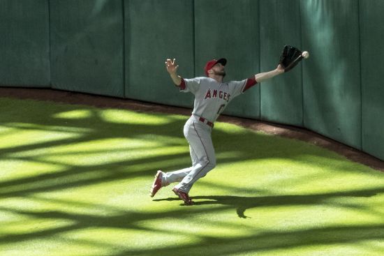 Los Angeles Angels Center Fielder Shane Editorial Stock Photo - Stock ...