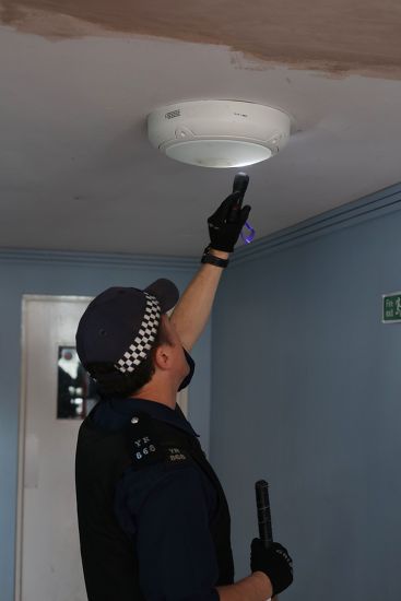 Metropolitan Police Officers Searching Property Knives Editorial Stock ...