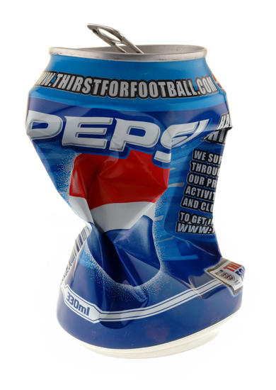 Crushed Can Pepsi Editorial Stock Photo - Stock Image | Shutterstock