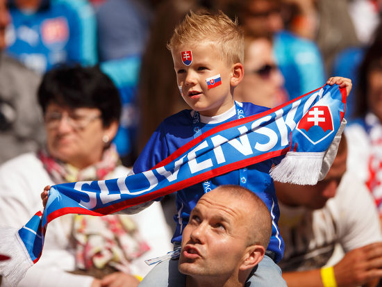 Slovakia Fans During Uefa Euro 2016 Editorial Stock Photo - Stock Image ...