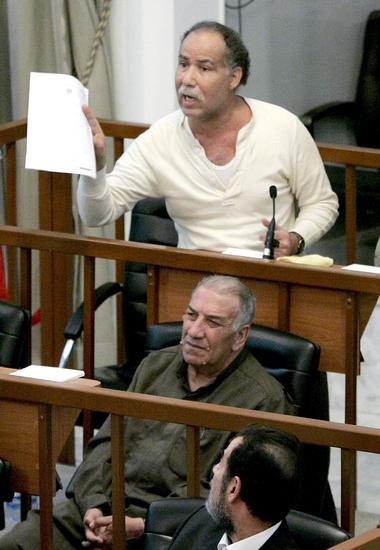 Former Iraqi Intelligence Chief Ibrahim Barzan Editorial Stock Photo ...