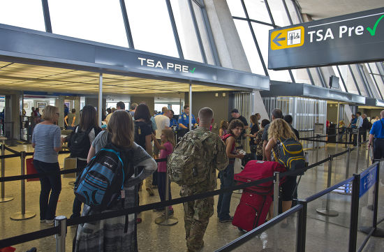 Tsa Pre Lines Registration Center Dulles Editorial Stock Photo - Stock ...