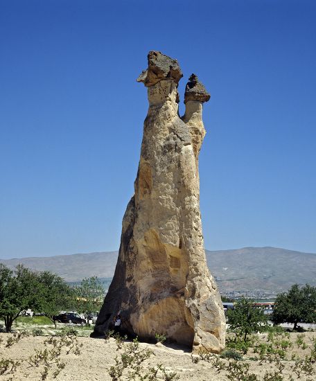 Fairy Chimneys Valley Zelve Unesco World Editorial Stock Photo - Stock ...