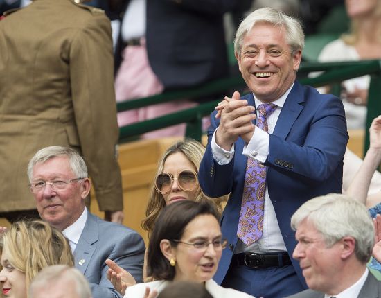 Sir Alex Ferguson John Bercow Editorial Stock Photo - Stock Image ...