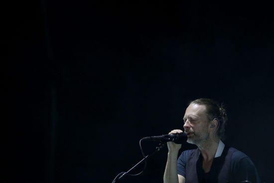 Radiohead Lead Singer Thom Yorke Editorial Stock Photo - Stock Image ...