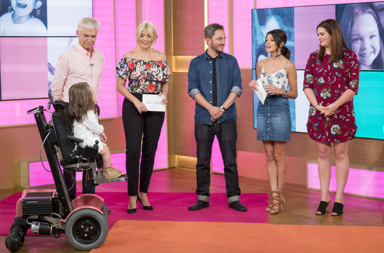 Georgia Rankin Phillip Schofield Holly Willoughby Editorial Stock Photo ...