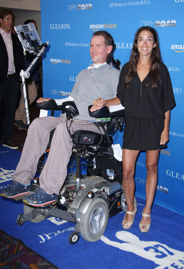 Steve Gleason Wife Michel Varisco Gleason Editorial Stock Photo - Stock ...