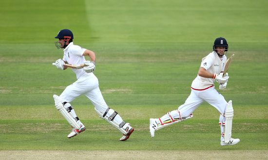 Alister Cook Captain England Joe Root Editorial Stock Photo - Stock ...