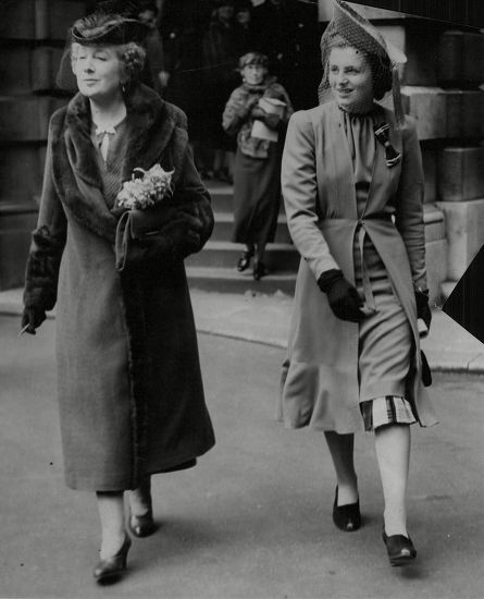 Mrs Anne Chamberlain Left Wife Prime Editorial Stock Photo - Stock ...