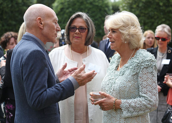 Camilla Duchess Cornwall Speaks Sir Patrick Editorial Stock Photo ...