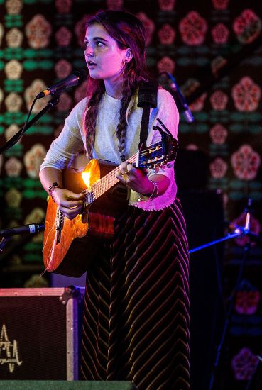 Phoebe Troup Performing On Bbc Introducing Editorial Stock Photo ...