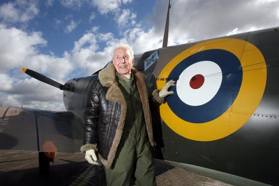70th Anniversary First Flight Spitfire Marked Editorial Stock Photo ...