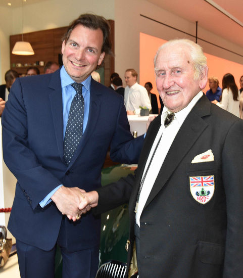 Michael Quinn Grandson Jaguar Founder Norman Editorial Stock Photo ...