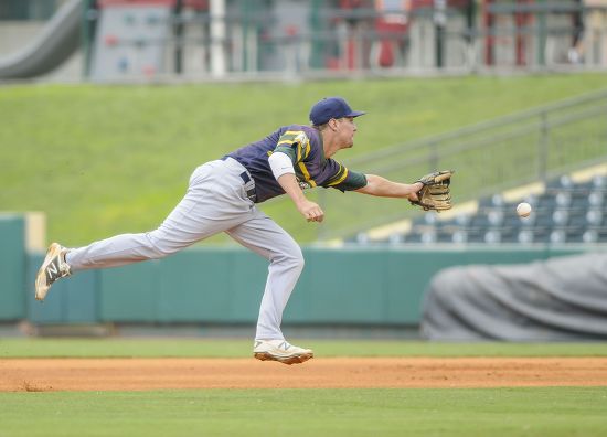 Beloit Snappers Second Baseman Trent Gilbert Editorial Stock Photo ...