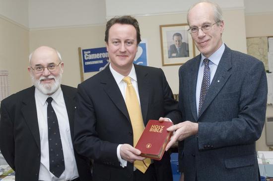 Clive Barry Gideons International David Cameron Editorial Stock Photo ...