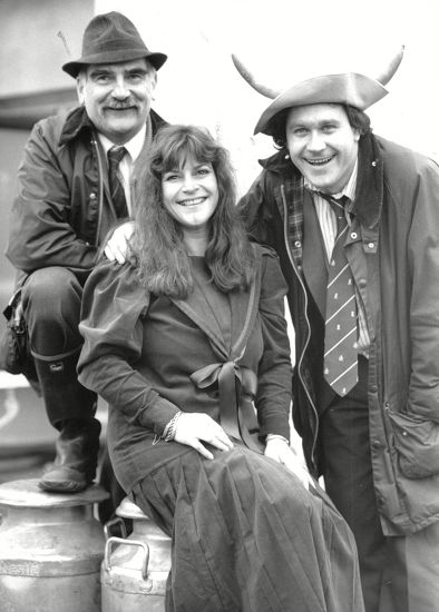 Actress Rosalind Adams Who Succeed Fiona: redaktionellt stockfoto ...