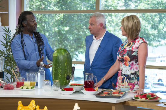 Levi Roots Eamonn Holmes Ruth Langsford Editorial Stock Photo - Stock ...