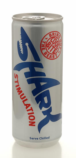 Can Shark Stimulation Energy Drink Editorial Stock Photo - Stock Image ...