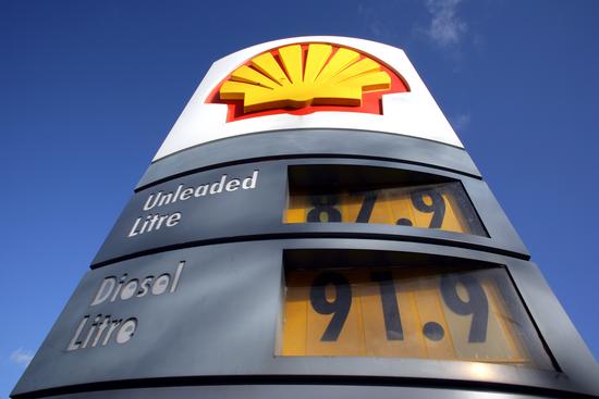 Sign Shell Refuelling Station Essex Britain Editorial Stock Photo ...