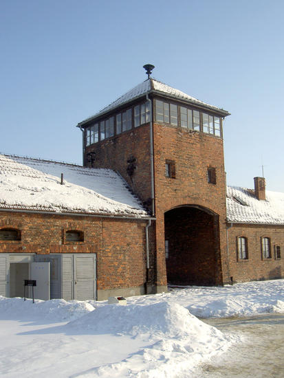 Death Gate Birkenau Auschwitz 2 Concentration Editorial Stock Photo ...