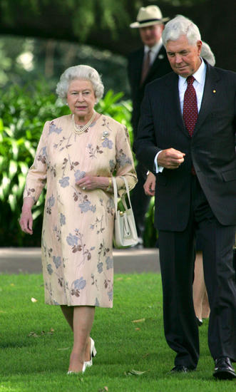 Queen Elizabeth Ii Major General Michael Editorial Stock Photo - Stock ...